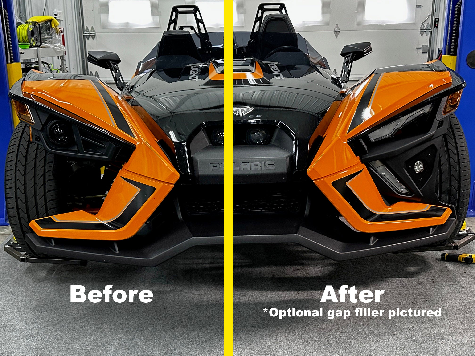 2016.5-2019 SlingShot UPPER Headlight Conversion Kit | TricLED