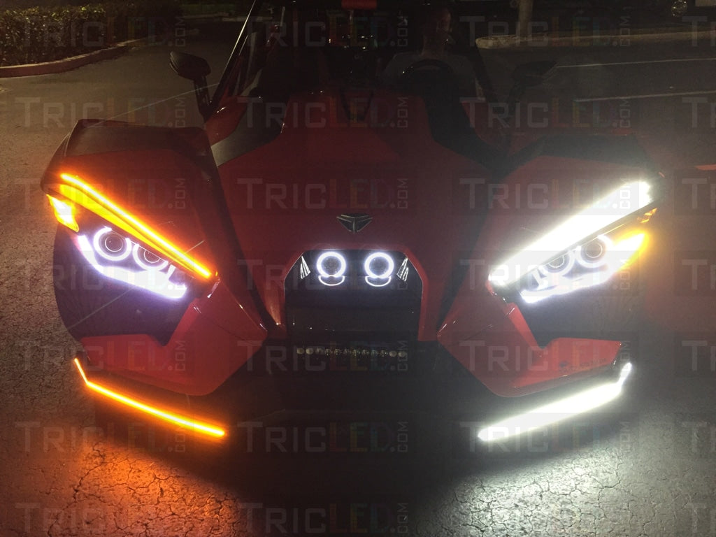 2020+ SpoilerBladez & Eyebrows DRL dual color COMBO | TricLED