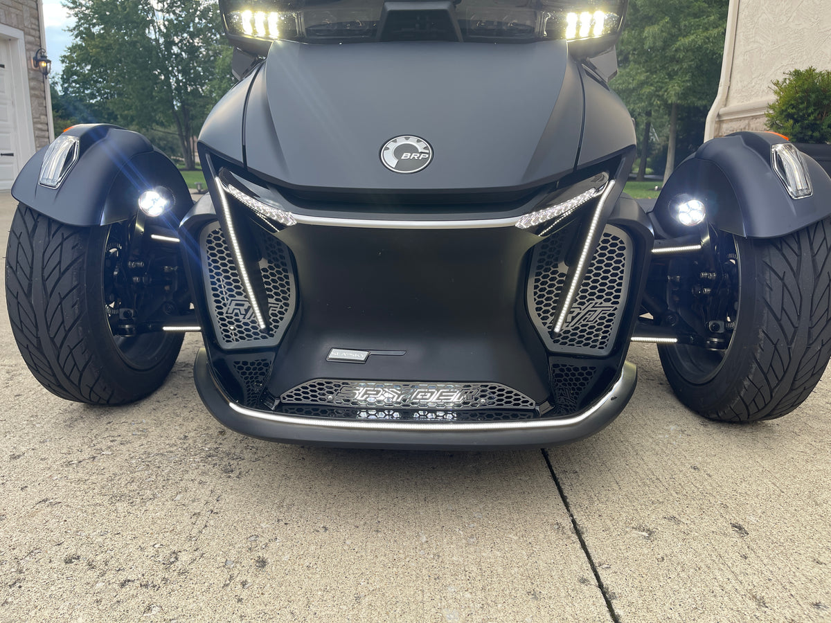 Can Am Spyder RT 2020+ Lower Center Grill | TricLED